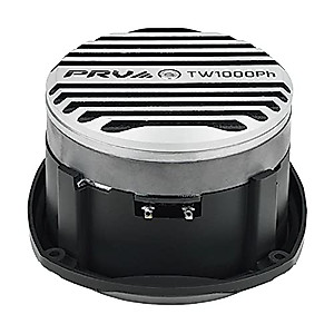 PRV AUDIO Bullet Tweeter TW1000Ph 200 Watts Program Power, Phenolic Diaphragm, 8 Ohm Super Tweeter, 100 Watts RMS, 1.83 in VC, 106dB Pro Audio High Frequency Driver (Single)