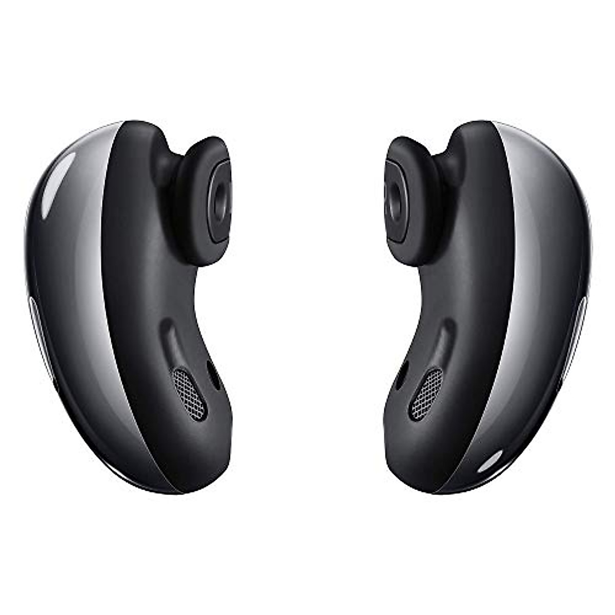 Samsung Galaxy Buds Live (ANC) Active Noise Cancelling TWS Open Type Wireless Bluetooth 5.0 Earbuds for iOS & Android, 12mm Drivers, International Model - SM-R180 (Mystic Black)