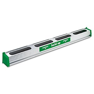 Unger HU900 36" Hold Up Aluminum Rubber Finger Tool Rack