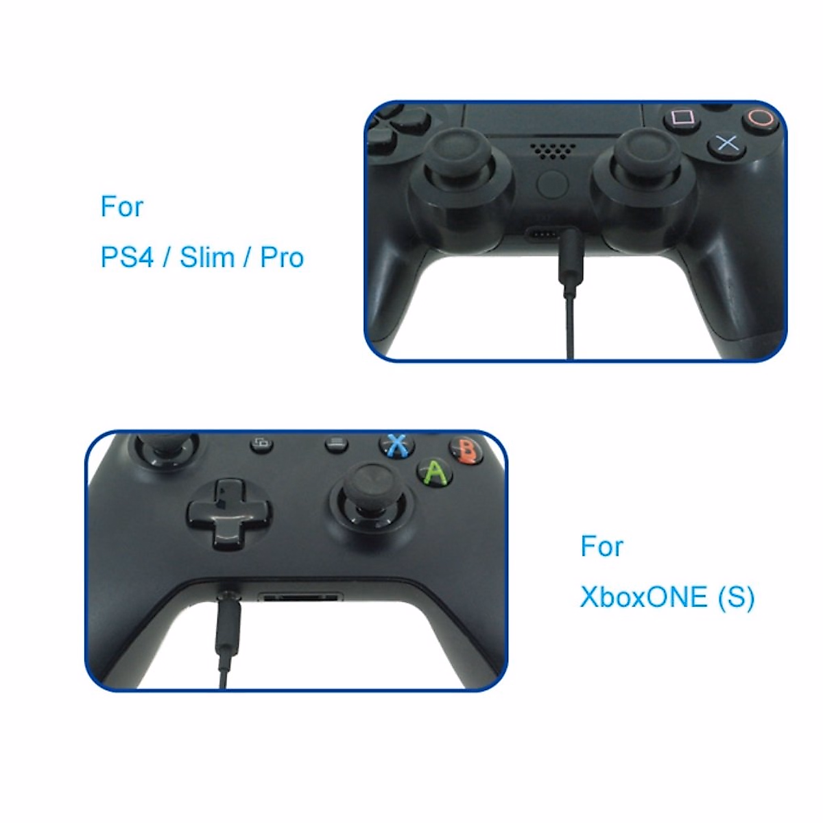 Dobe PS4 Headset with Microphone&Volume Control for Playstation 4 PS4 Headphones