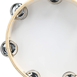 Double Row Jingle, Firm Tambourine Row Jingle, Durable Sacred Occasion for Relax Churches Entertainment(Bible dove)