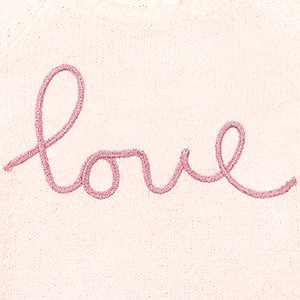 Gerber Baby and Toddler Girls Sweater with Tulle Trim, Light Pink, 4T