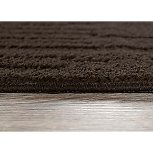 Garland Rug Brentwood Pixel 5 ft. x 8 ft. Area Rug Mocha