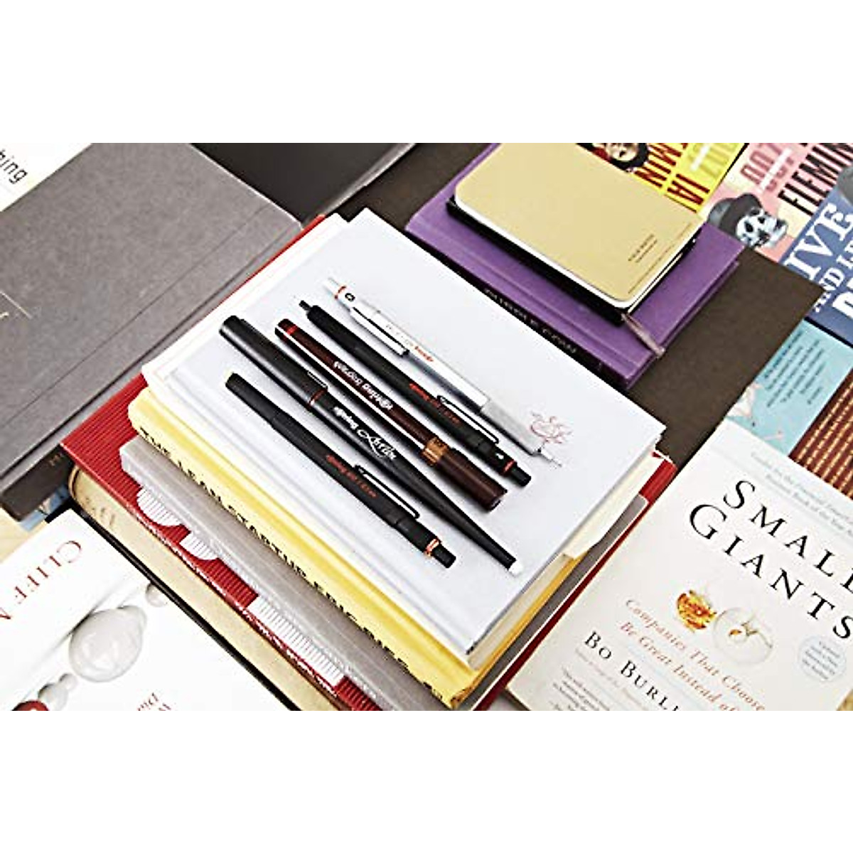 rOtring 800 Retractable Ballpoint Pen, Medium Point, Black