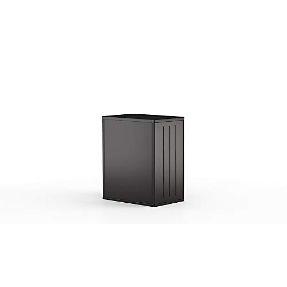 Suncast Commercial 9 Cubic Ft. Heavy-Duty Resin Cabinet with 2 Shelves, Dark Grey