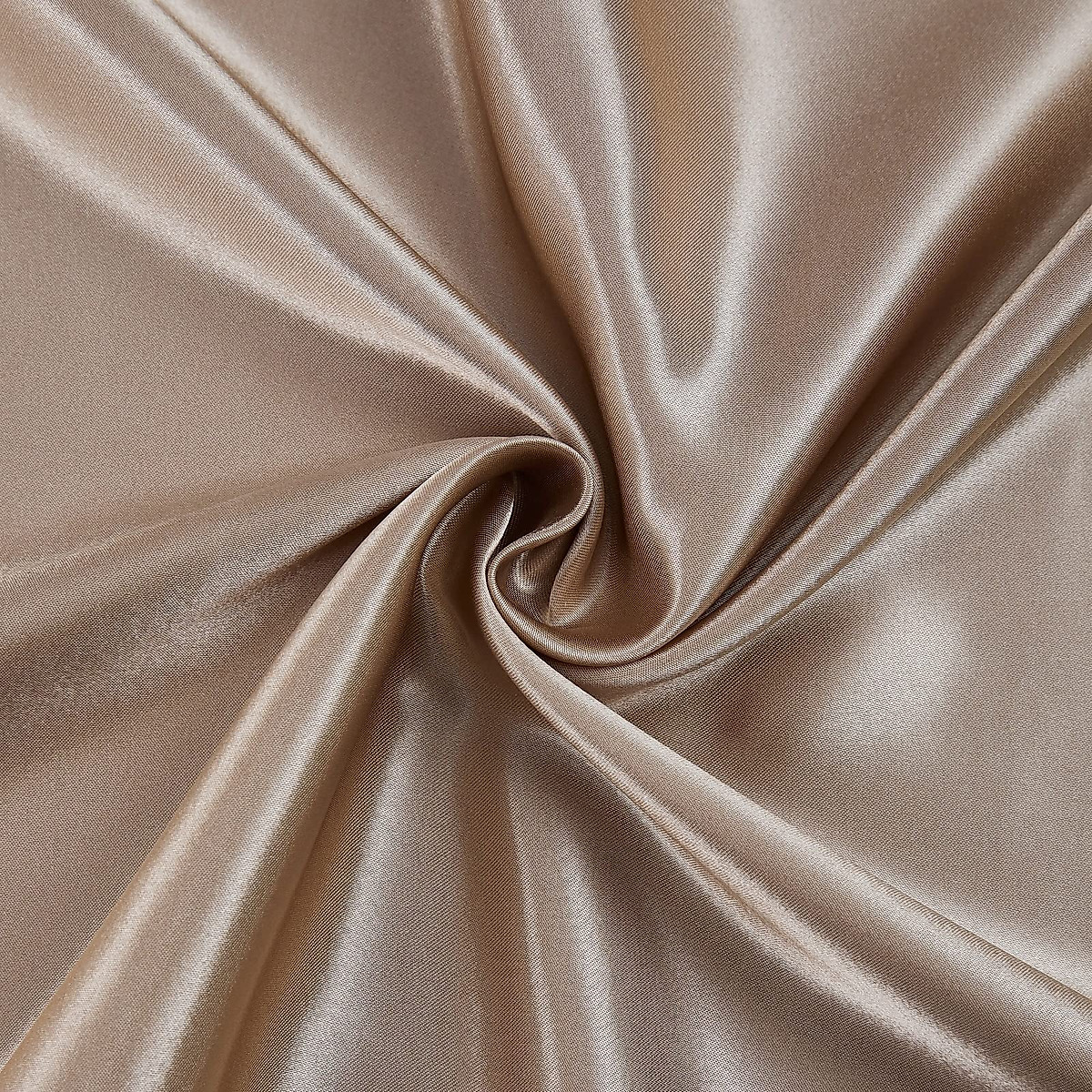 LCBD Satin Body Pillow Case for Hair and Skin, Taupe Silk Satin Body Pillow Case Cover, 20x54 Body Cooling Pillow Cover with Envelope Closure