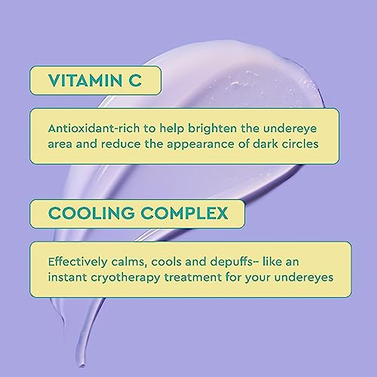 BYOMA De-Puff + Brighten Eye Gel - Lightweight Gel Eye Cream for Dark Circles, Puffiness & Wrinkles - Under Eye Cream With Hyaluronic Acid & Vitamin C - Barrier Repair Skincare - 0.68 fl. oz