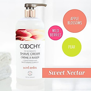 Classic Brands LLC 74690: Coochy Shave Cream Sweet Nectar 32oz