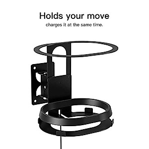 Tilt & Swivel Adjustable Speaker Mount for Sonos Move Wall Mount, Heavy Duty Mount Shelf for Sonos Move Mount Bracket