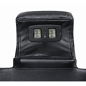 Coaster Furniture Delange Reclining Power Sofa with Adjustable Headrests and Storage in Armrests Black 601741P