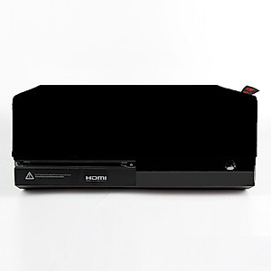 Hermitshell Soft Dust Proof Cover with Soft Velvet Lining Fits Microsoft Xbox one Game Console Sleeve Black