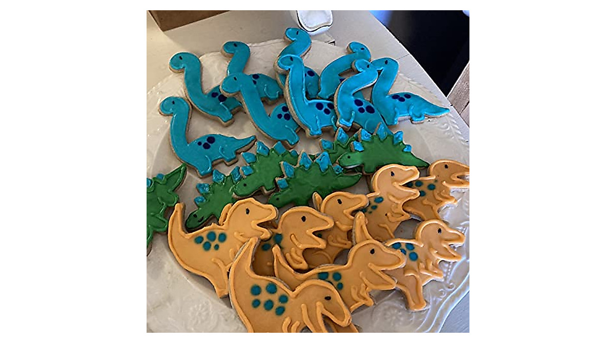 Dinosaur Cookie Cutter Set - 7 Fun Shapes for Parties