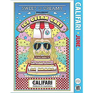 Califari Strain Art Print 2023 Calendar - Wall Art for Dorm, Store, Dispensary, or Smoke Shop - Home Office and Stoner Room Decor