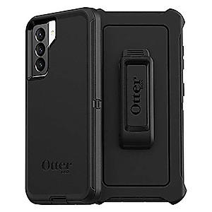 OtterBox DEFENDER SERIES SCREENLESS EDITION Case for Galaxy S21 5G (ONLY - DOES NOT FIT Plus or Ultra) - BLACK