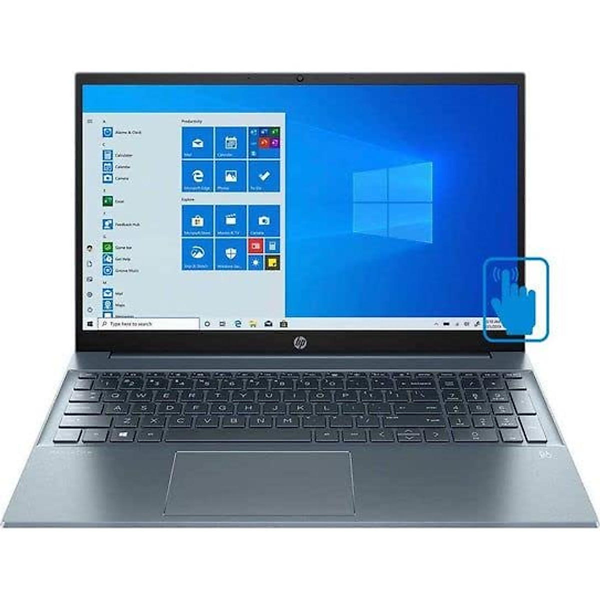 HP Latest Pavilion 15 Laptop | 15.6" IPS FHD Touchscreen | Intel 10-Core i7-1255U | NVIDIA GeForce MX550 | 32GB DDR4 2TB SSD | WiFi 6 | BT | USB-C | HDMI | Webcam | Backlit KB | Windows 10 Home