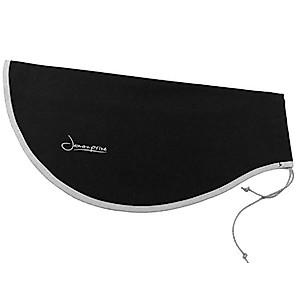 Ham Cover Black for Spanish Serrano & Iberico Hams and Italian Prosciutto (Black & Grey) (Cover only - Ham & Stand are not Included)