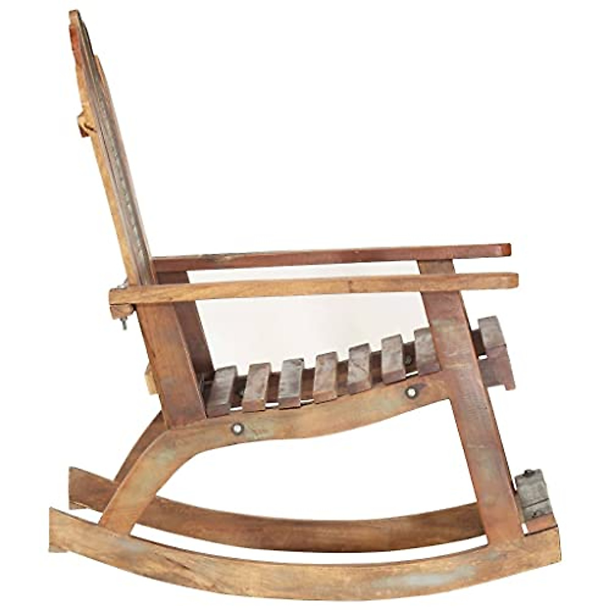 SKM Garden Rocking Chair Solid Reclaimed Wood