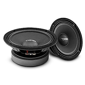 DS18 PRO-68XA 6.5” Special Edition 10th Anniversary Mid-Bass Loudspeaker 500 Watts Max 8-Ohms - Door Speakers for Car or Truck Stereo Sound System - 1 Speaker