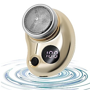 Mini Razor, Daily Shaving Razor, Electric Shaver, Portable Wet Dry Face Razor, Rechargeable Small Facial Shaver, Mens Grooming Kit, Mens Rotary Shavers, Women Epilator, Razor Kit for Men Home Travel