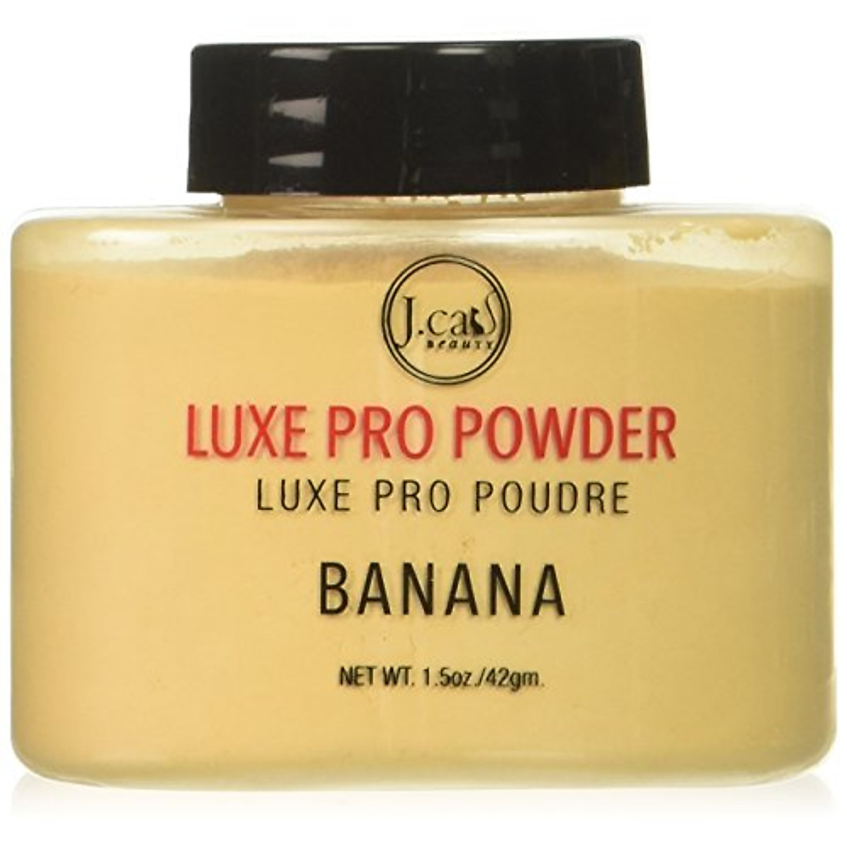 J.Cat Beauty Luxe Pro Powder, 1.5 Ounce - LPP101 Banana
