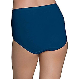 Fruit of the Loom Women's Beyondsoft Panties, Brief-Cotton Blend-6 Pack, 6