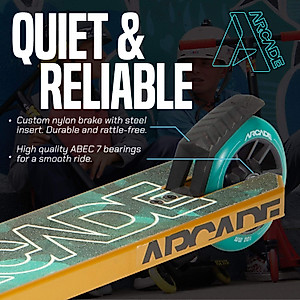 ARCADE Pro Scooters - Stunt Scooter for Kids 8 Years and Up - Perfect for Beginners Boys and Girls - Best Trick Scooter for BMX Freestyle Tricks