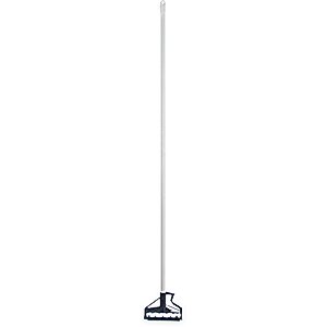 SPARTA 4166402 Spectrum Fiberglass Mop Handle With Quik-Release For Cleaning, Commercial, Residential, 60 Inches, White