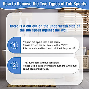 Dreyoo 4 Pcs 101237 Cup Seal & Diverter Gate Compatible with Moen 3800 Tub Spout, Tub Spout Replacement Parts for Shower Bathtub Faucet Diverter Spout