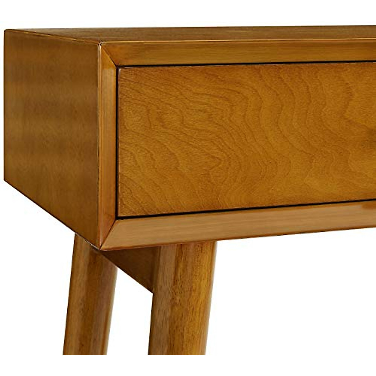 Crosley Furniture Landon Sofa Console Table with Drawers and Shelf for Hall, Entryway, or Living Room, Acorn