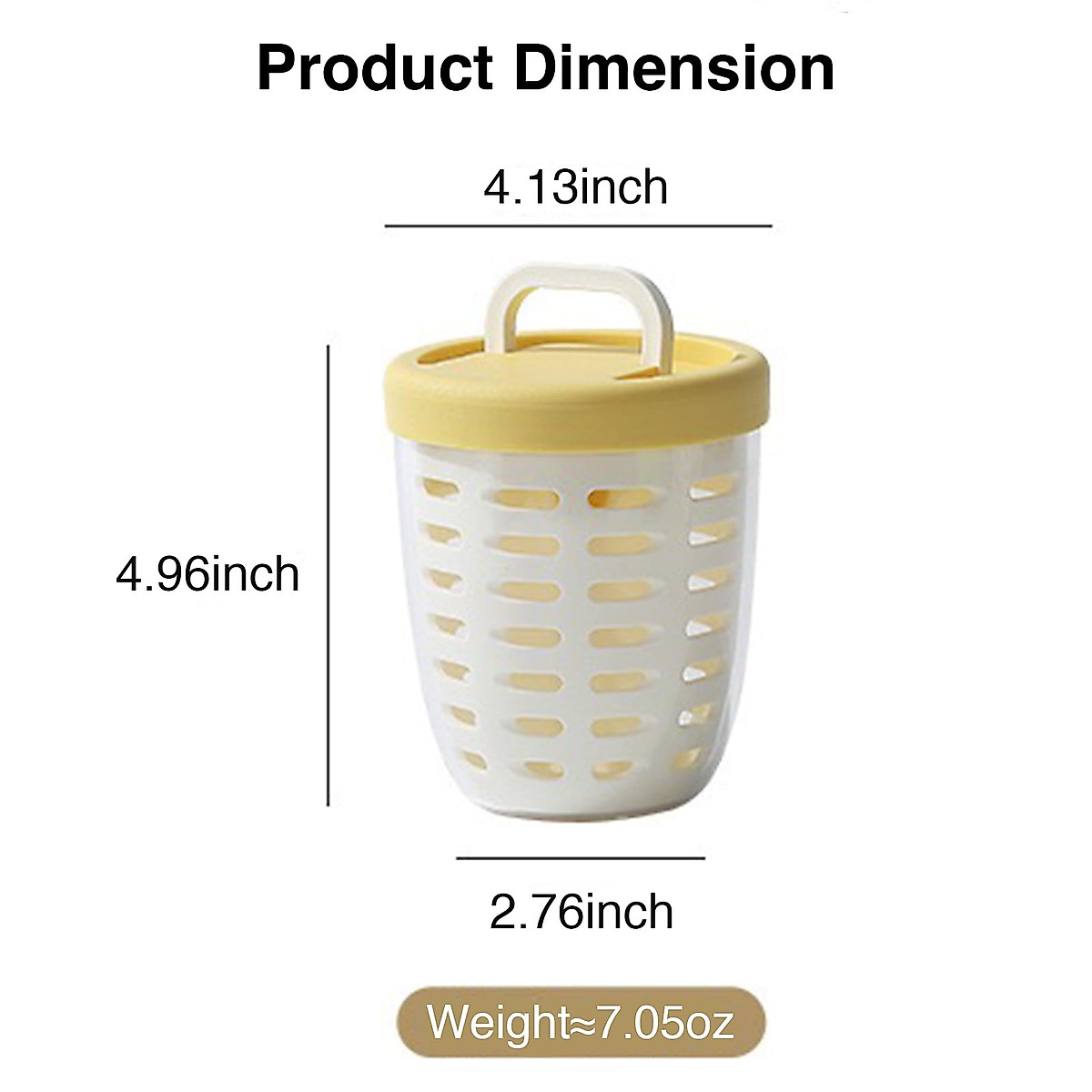 Audest Fruit Salad Storage Cup With Lids and Fork, 20 Oz Plastic Airtight Fruit Storage Containers for fridge with BPA-Free, Leak-Proof, Reusable for Office,Party,Travel