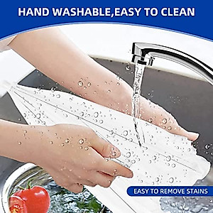 7 Packs Mesh Food Cover for Outside,1 Large 40"X24" and 6 Packs 17"X17" Pop-Up Mesh Screen Food Tent Umbrella Reusable and Collapsible Food Net for Picnic Accessories and Outdoor Party Home Use