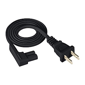 Vebner 3-Foot Power Cord Compatible with Sonos One, Sonos One SL, Sonos Play-1 Speakers - Power Plug Cable (Standard, Black)