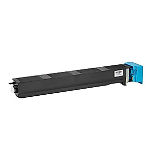 SHIKI Compatible Toner Cartridge Replacement for Konica Minolta bizhub C654 C754 C654e C754e TN711C A3VU430 (Cyan, 31500 Pages)