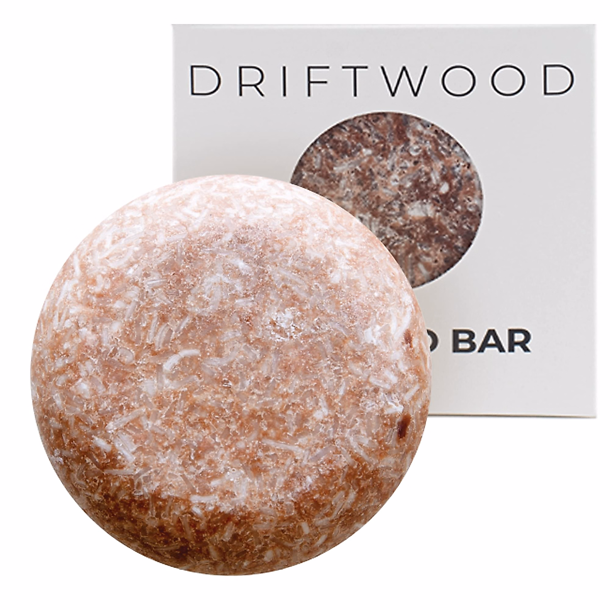 Suds & Co. Solid Shampoo Bar, Zero Waste Shampoo, Natural Shampoo Bar Soap, Sustainable, Eco-Friendly Hair Care - Driftwood, 3.0 Ounce