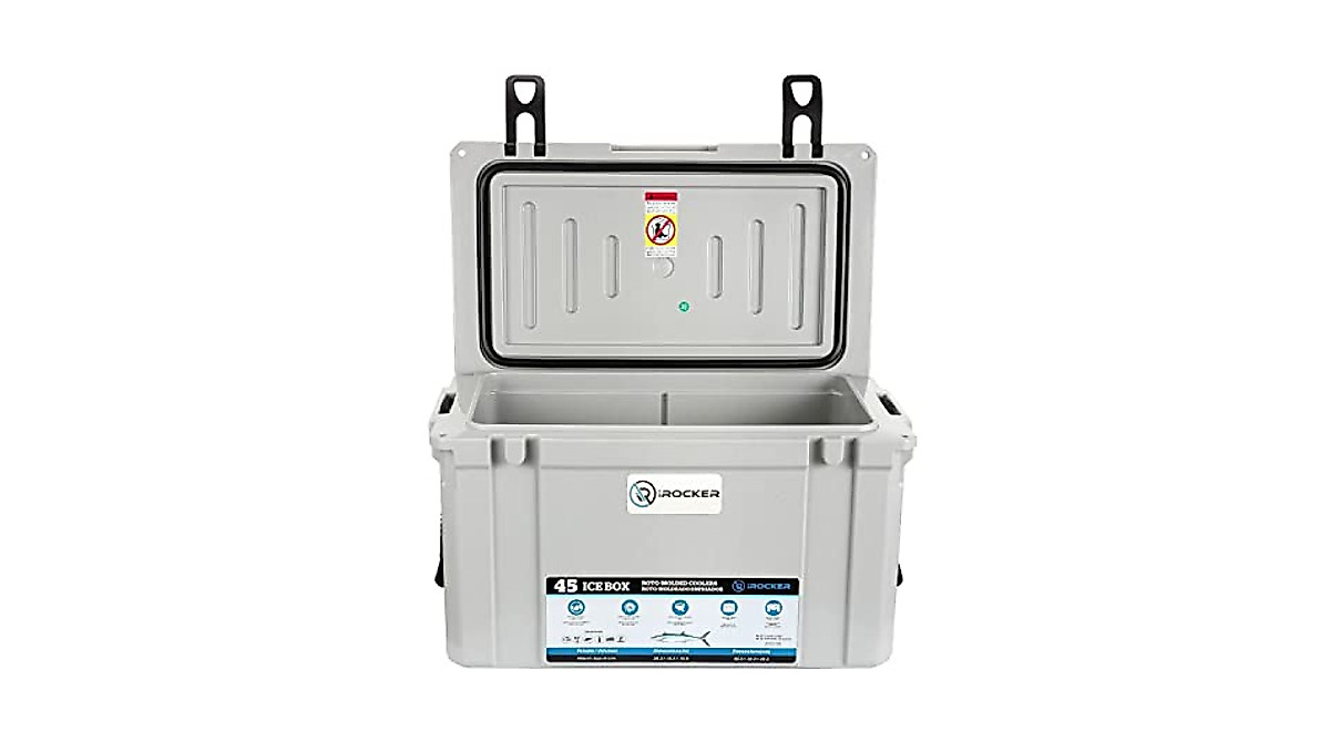 iROCKER 45L Roto-Molded Heavy Duty Cooler for Outdoor Use