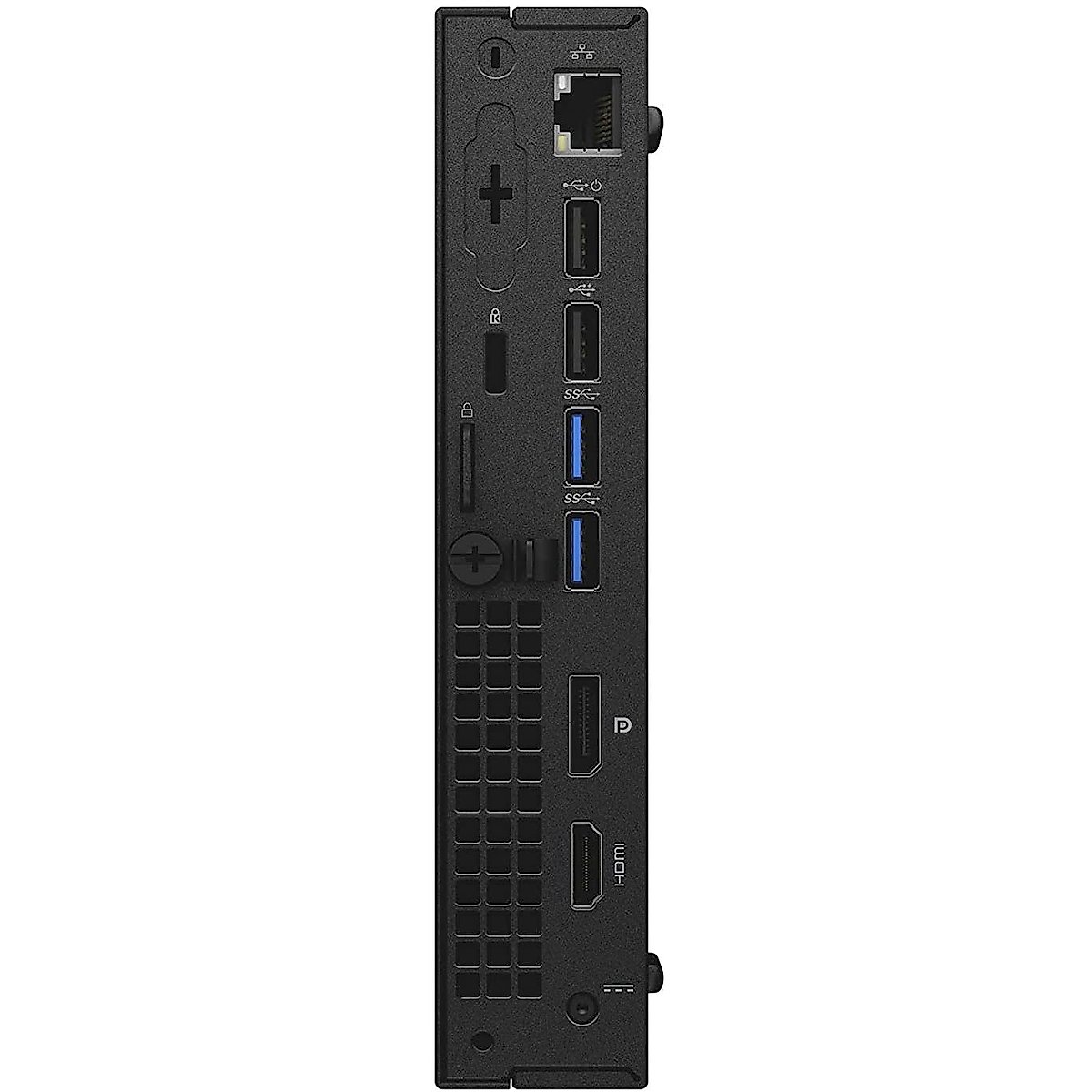 Microsoft Authorized Refurbisher- Dell Optiplex 3040 Micro Form Factor PC Intel i3-6100T 3.2GHz. 16GB DDR3 RAM,256 SSD, WiFi, with Dell 24 P2419HLCD Windows 10 Pro (Renewed)