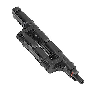 5pcs/set Solar Branch Connectors, 1000V Solar Panel Y Branch Connectors IP68 Waterproof Female Male Solar Connectors for Solar Panel Parallel Connection