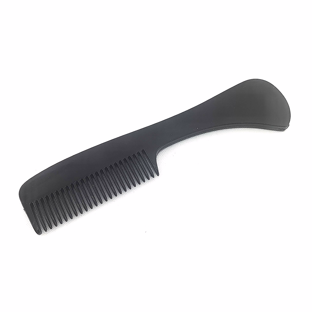 G.B.S Beard and Mustache Comb, Saw-Cut, Polished Pocket-Sized Comb 3 Inches, Black