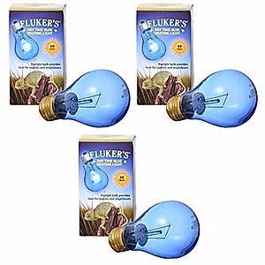 Fluker's 60 Watt Blue Daylight Reptile Bulbs (3 Pack)