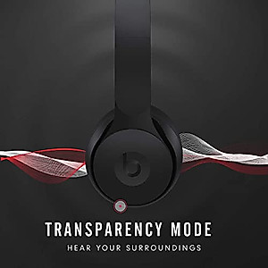 Beats Solo Pro Wireless Noise Cancelling On-Ear Headphones - Black (Renewed)