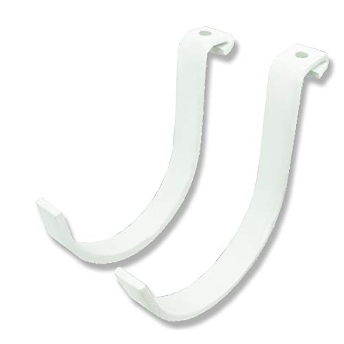 SafeRacks Rail Hooks (2) – White