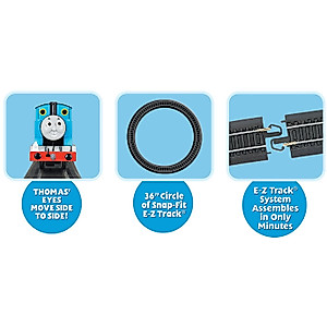 Bachmann Trains - Thomas & Friends Thomas with Annie and Clarabel Ready To Run Electric Train Set - HO Scale