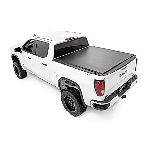 Rough Country Soft Roll-Up Bed Cover for 2014-2018 Chevy Silverado 1500/GMC Sierra 1500 | 5'8" - 48119551