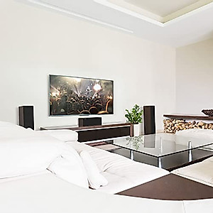 Klipsch Reference Premiere RP-500C II Center Channel Speaker with Updated Tractrix Horn and Port Technology and 5.25” Cerametallic Woofers for Crystal-Clear Home Theater Dialogue in Ebony