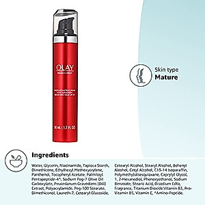 Face Moisturizer by Olay Regenerist Microsculpting Cream With SPF 30 Sunscreen  and Vitamin E for Advanced Anti-Aging, 50ml