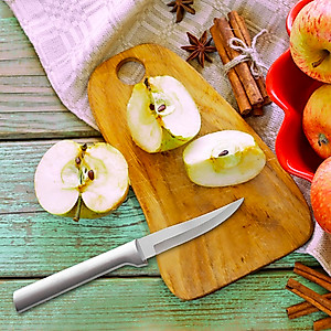 Rada Cutlery Heavy Duty Paring Knife with Aluminum Handle, Pack of 2