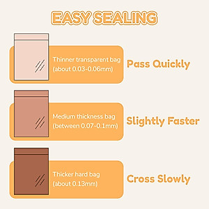 Mini Bag Sealer, 2024 Upgrade 2 in 1 Heat Sealer with Cutter USB Rechargeable Mini Sealing Machine Heat Seal Tool, Portable Vacuum Food Sealer Bag Sealing Machine for Plastic Bags Snack Bags (Gray)