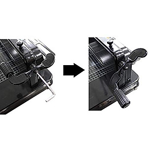 TEXALAN Heavy Duty Guillotine Paper Cutter Black 400 Sheets Stack Paper Trimmer (A4-12'' PAPER CUTTER)