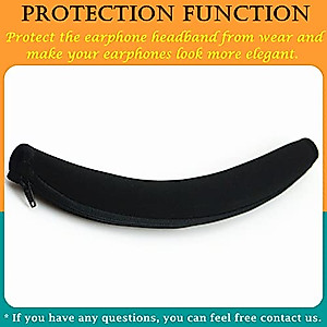 TaiZiChangQin Headphone Protector Headband Fabric Compatible with Srhythm NC25 NC 25 NC35 NC 35 Headphone