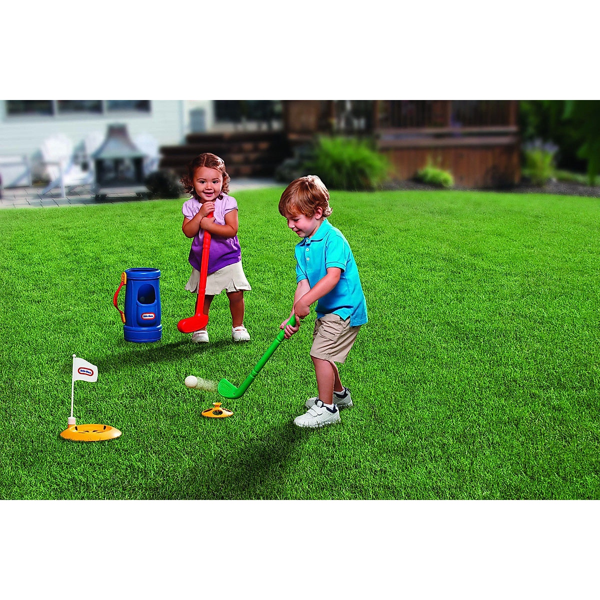 Little Tikes TotSports Grab N Go Golf , Blue